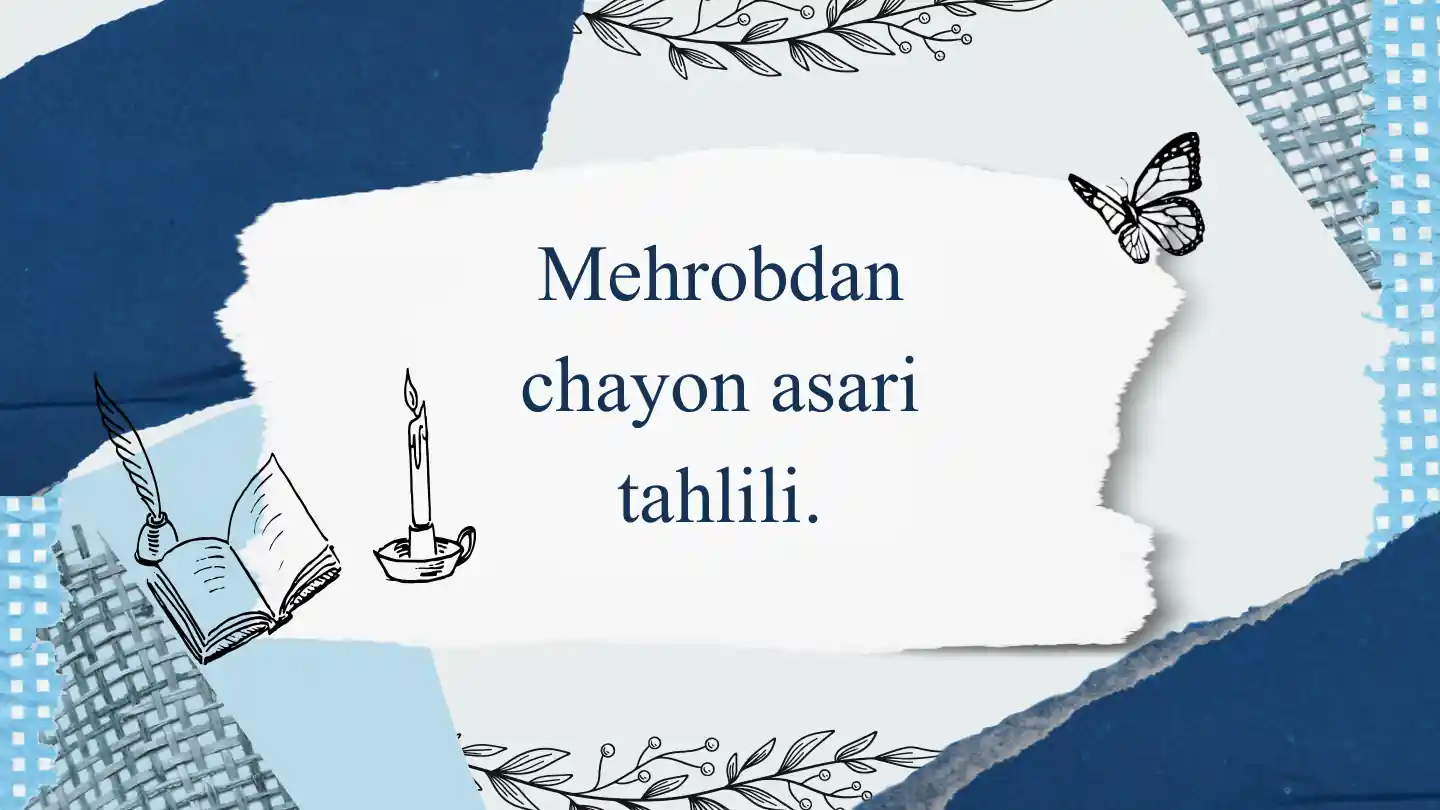 Mehrobdan chayon asari tahlili.