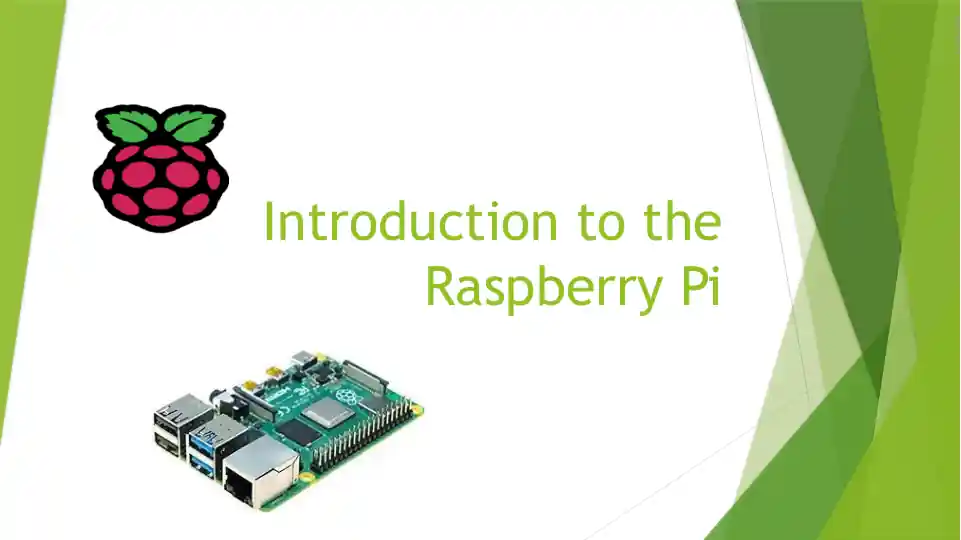 Introduction to the Raspberry Pi
