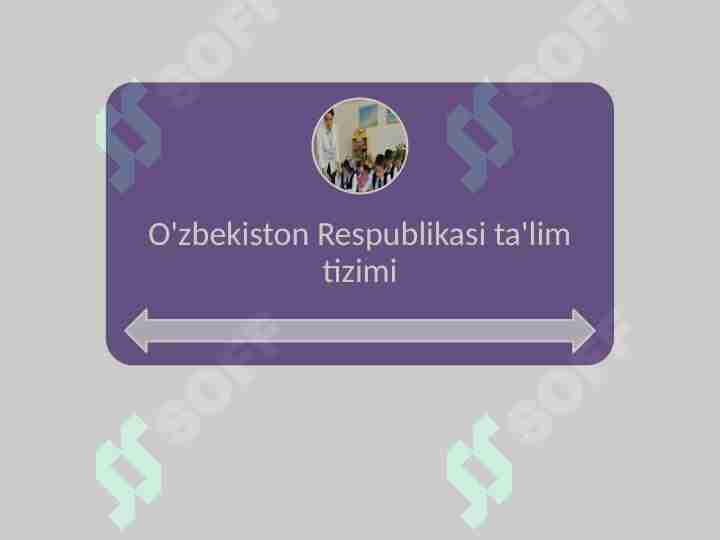 O'zbekiston Respublikasi ta'lim tizimi