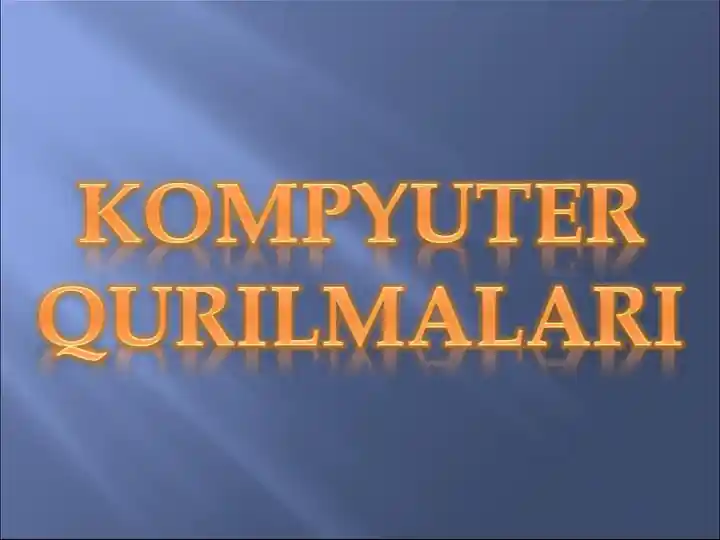 Shaxsiy Kompyuterlar Tarixi