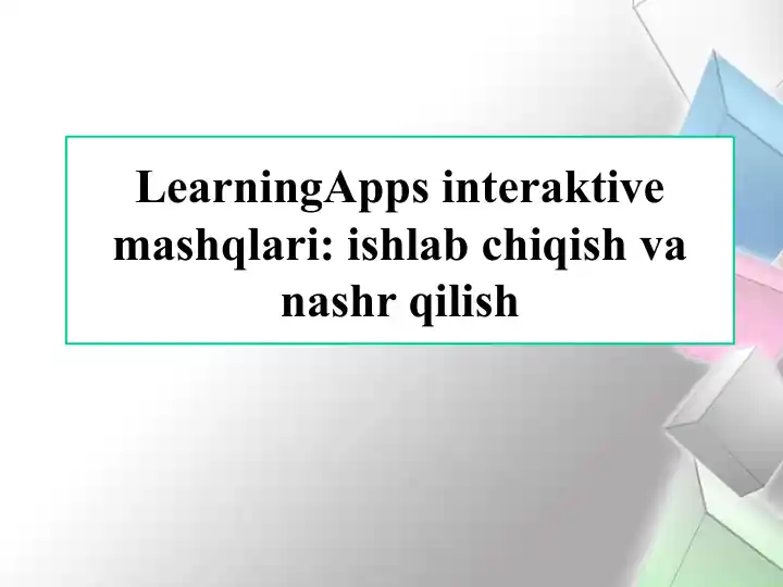 LearningApps