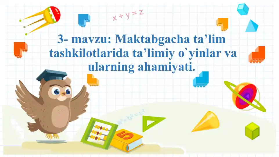 Ta’limiy o‘yinlar