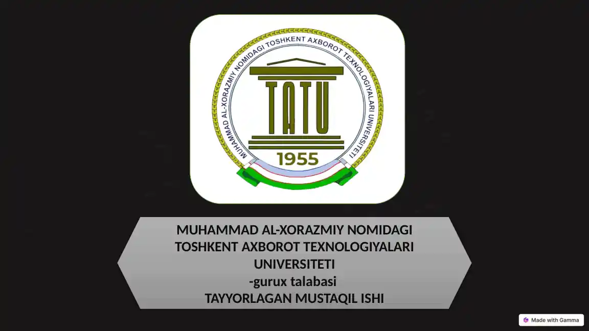 "Muxtasar Islom tarixi"