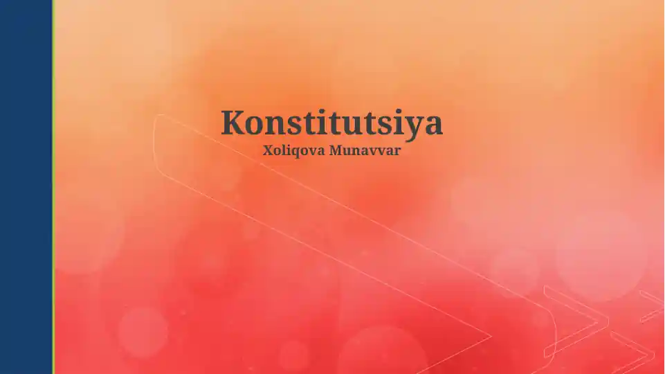 Konstitutsiya