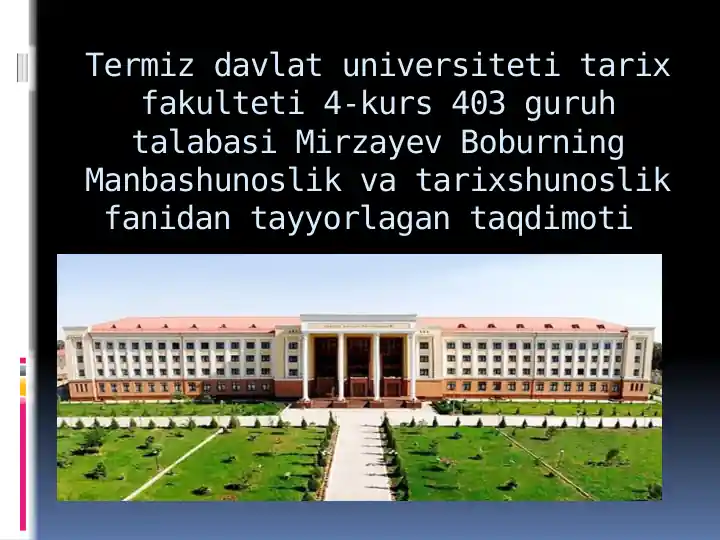 Amir Temur va Temuriylar davrida bunod etilgan me'moriy obidalar