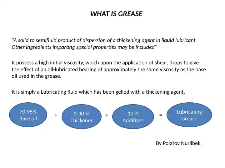 WHAT IS GREASE