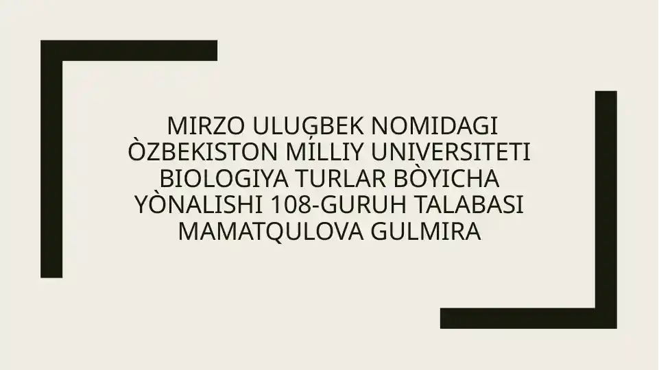 Palmanamolar qabilasi oilalari, tavsifi va asosiy turlari