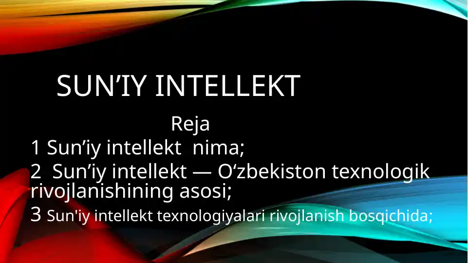 Sun’iy intellekt