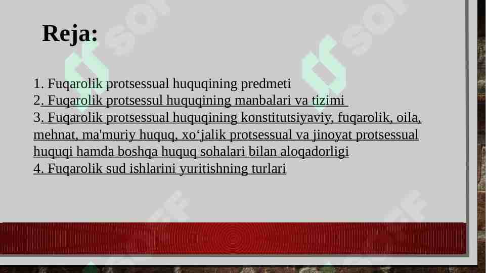 Fuqarolik protsessual huquqi