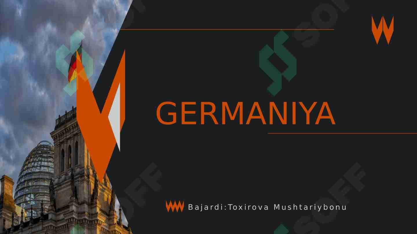Germaniya davlati bo'yicha taqdimot