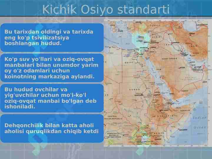 Kichik Osiyo standarti