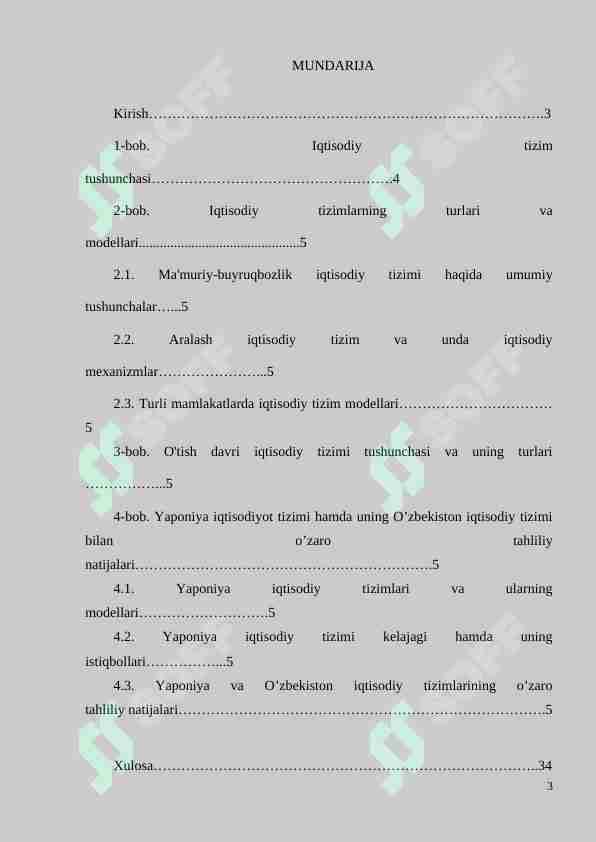 IQTISODIY TIZIM HAQIDA