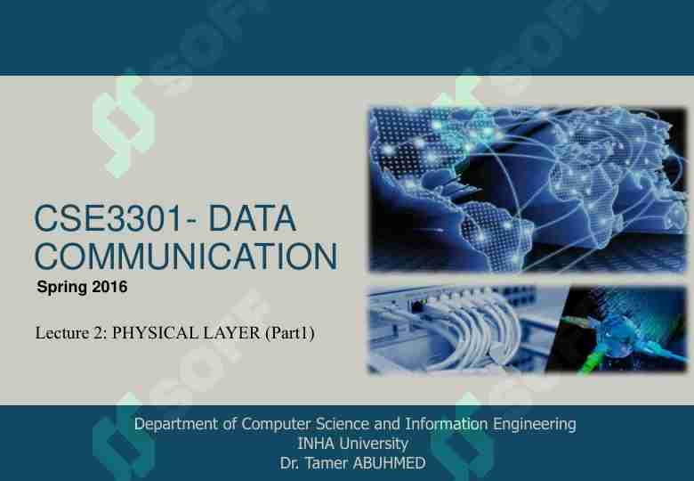 PHYSICAL LAYER (Part1)