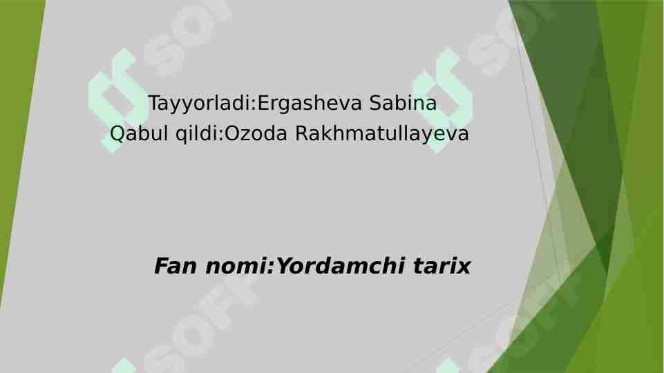 Mirzo Ulug‘bekning merosini o‘rganish