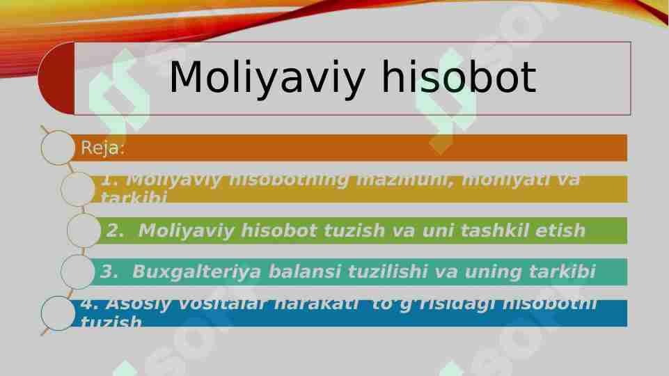 Moliyaviy hisobot