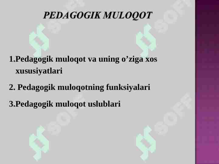 Pedagogik muloqot