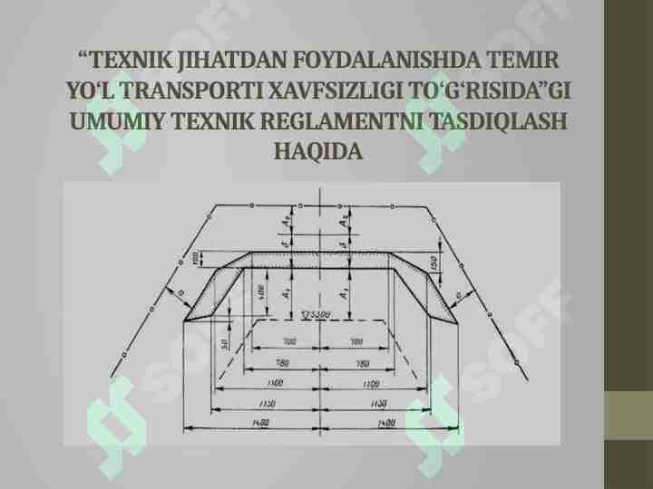 TEXNIK JIHATDAN FOYDALANISHDA TEMIR YO‘L TRANSPORTI XAVFSIZLIGI TO‘G ...