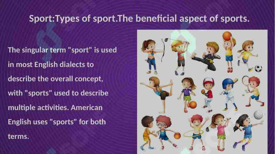 Types of sport