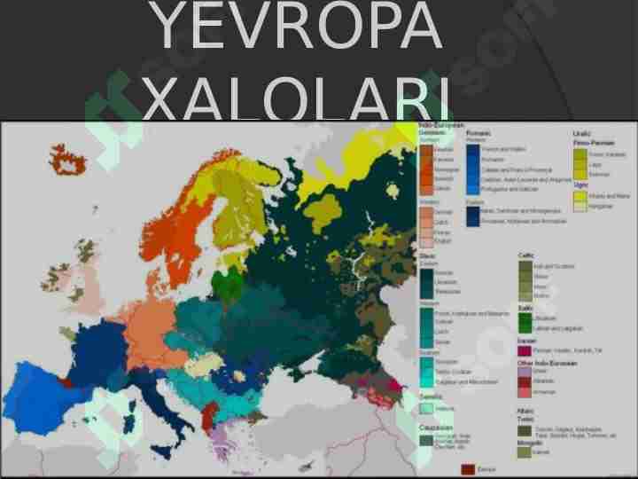 Yevropa xalqlari