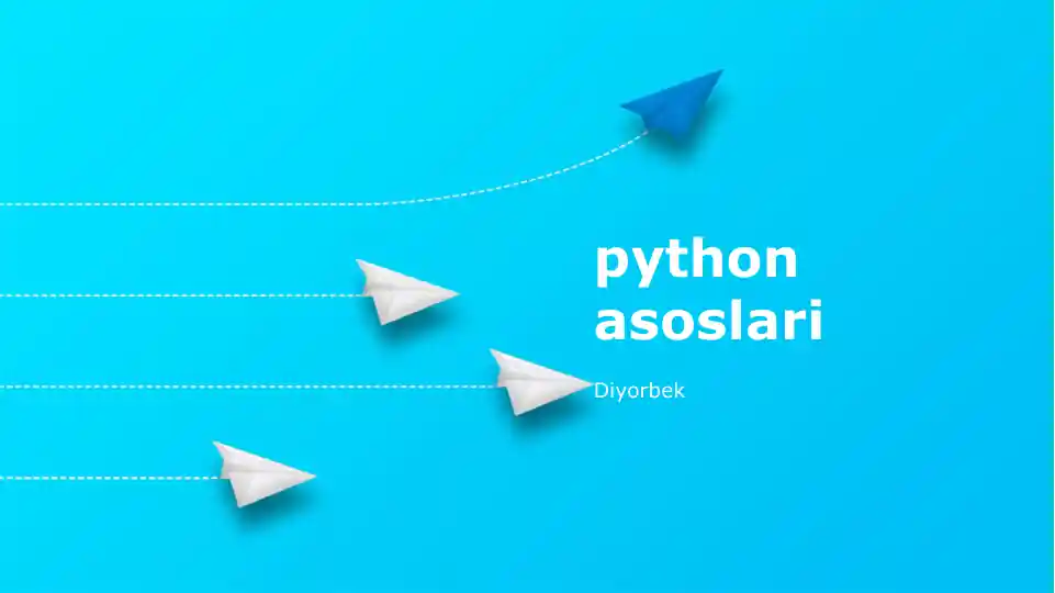 python asoslari