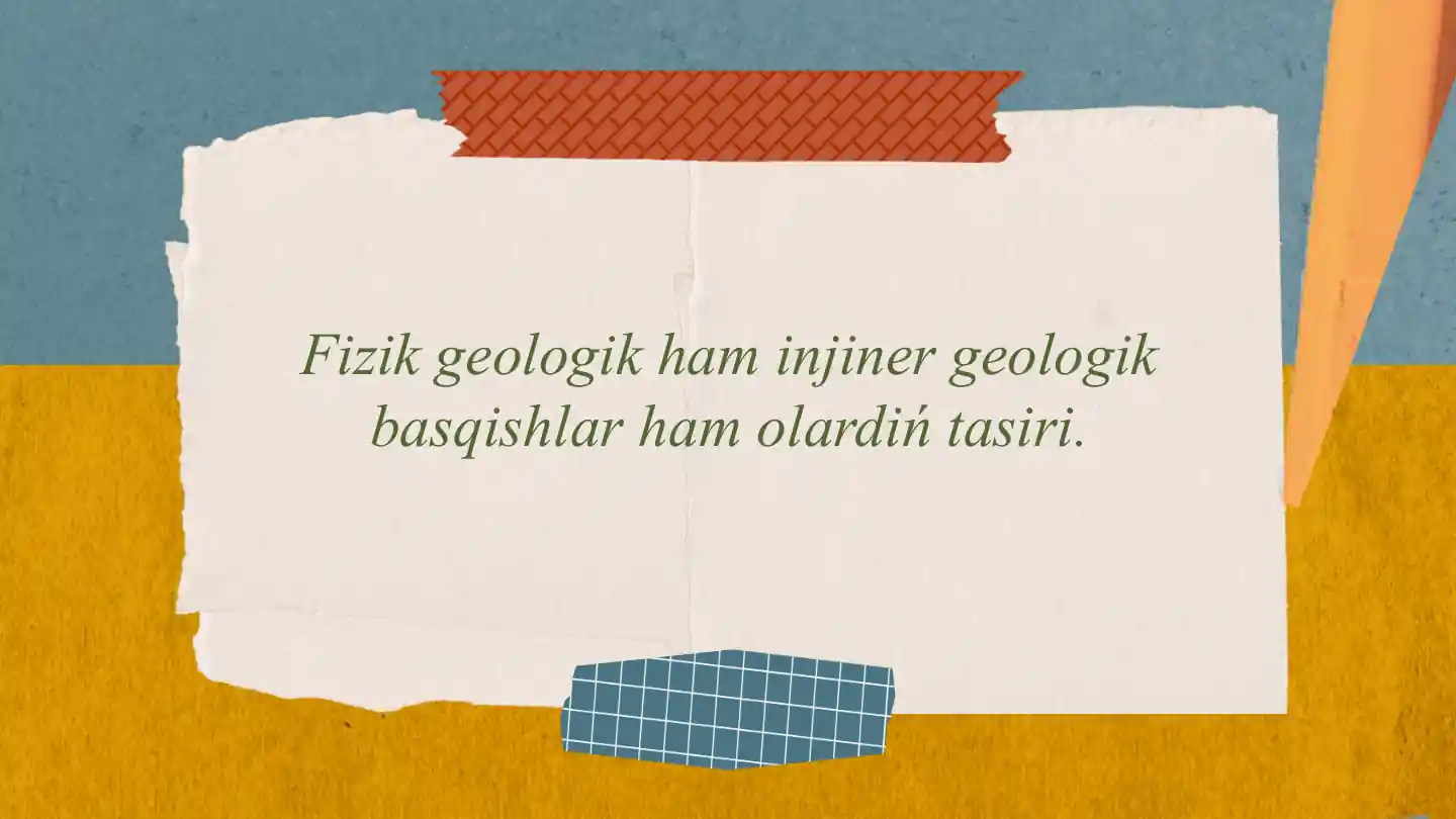 Fizika-geologiya Prosesslari