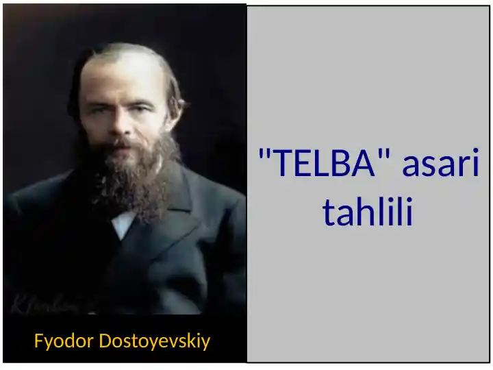 "TELBA" asari tahlili
