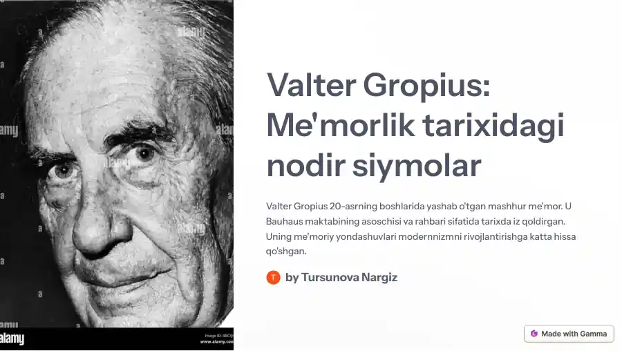 Valter Gropius