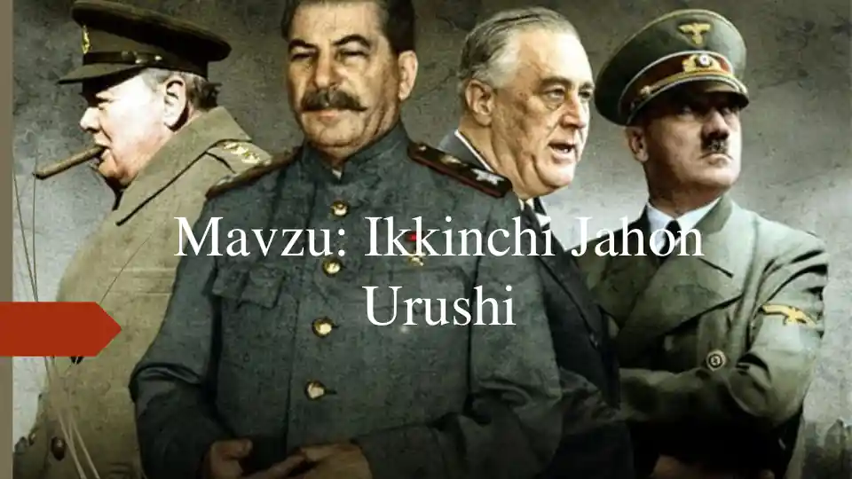 Ikkinchi Jahon Urushi