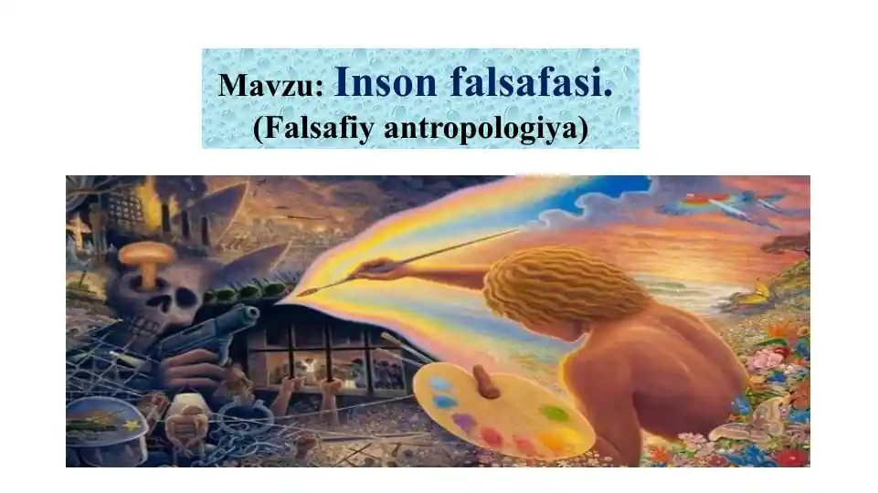 Inson falsafasi