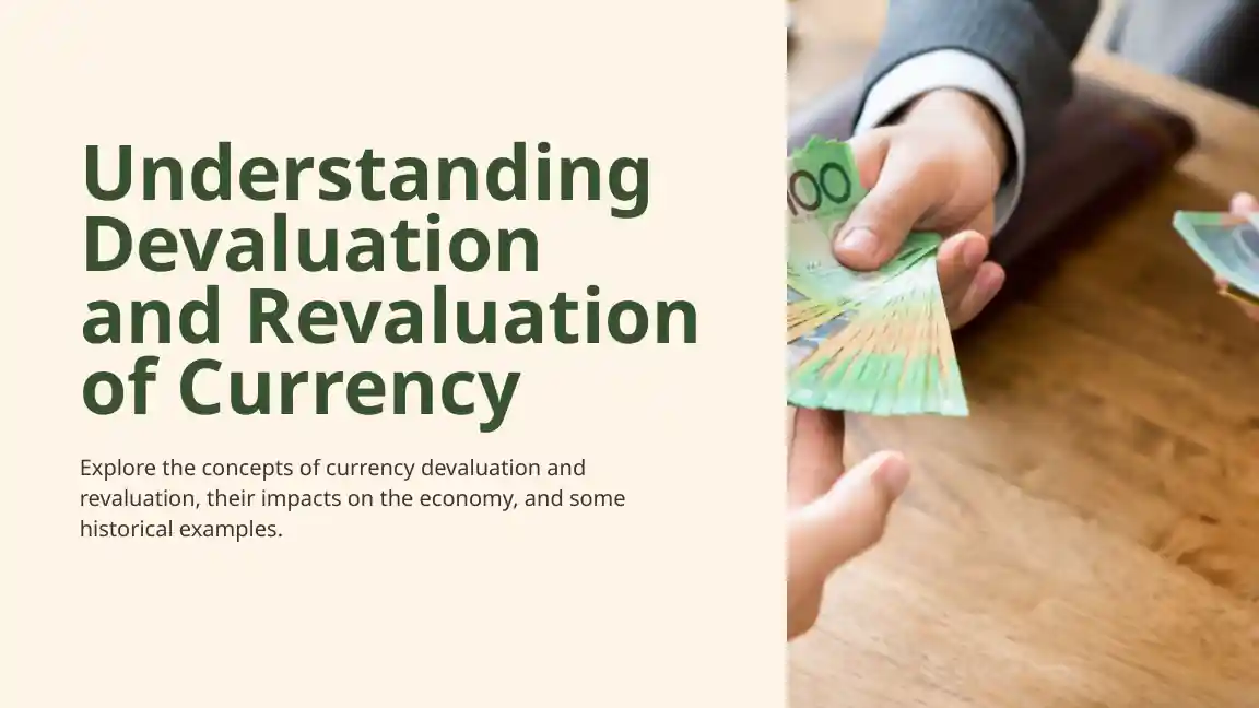 Understanding Devaluation and Revaluation of Currency