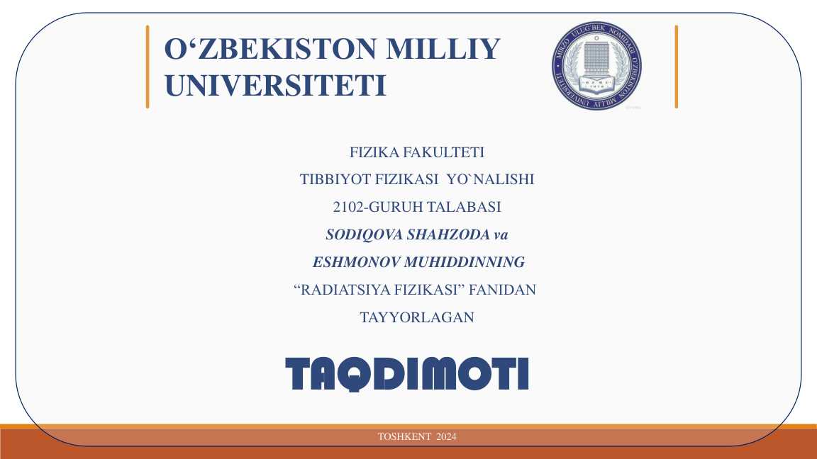 Yadro nurlanishlarini qayd qilish metodlari