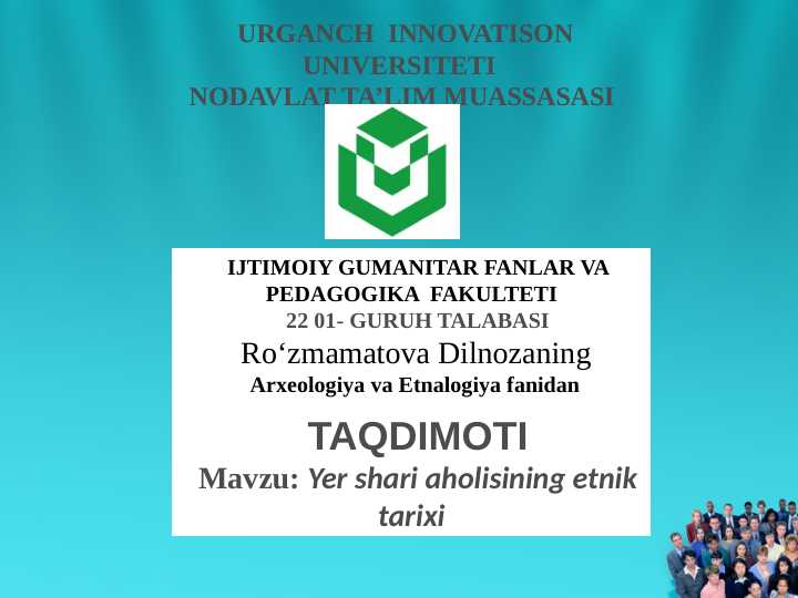 Yer shari aholisining etnik tarixi