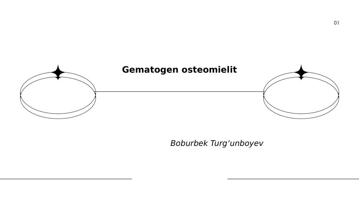 Gematogen osteomielit