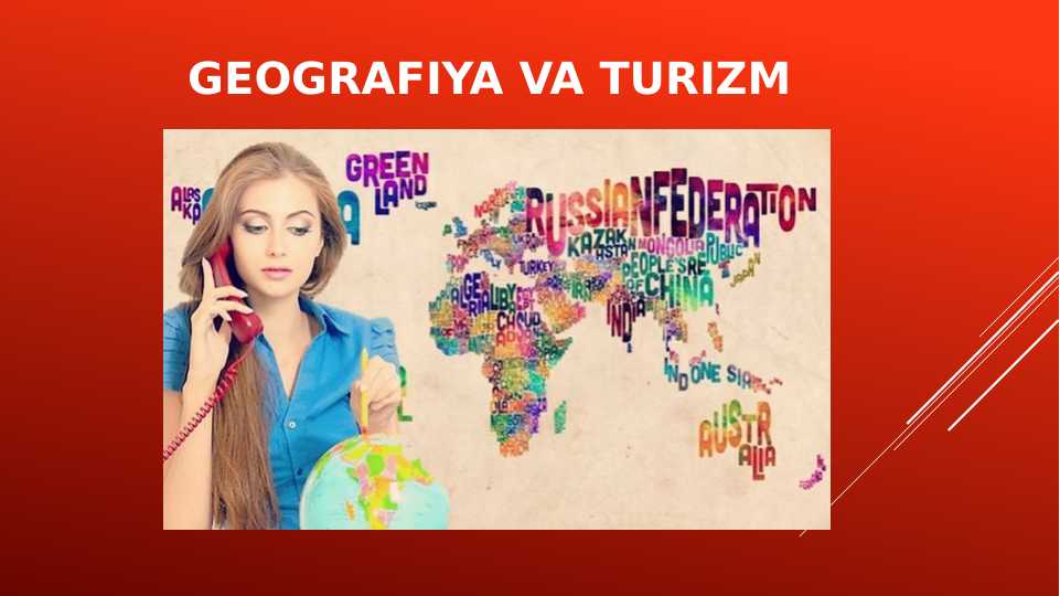 Geografiya va turizm