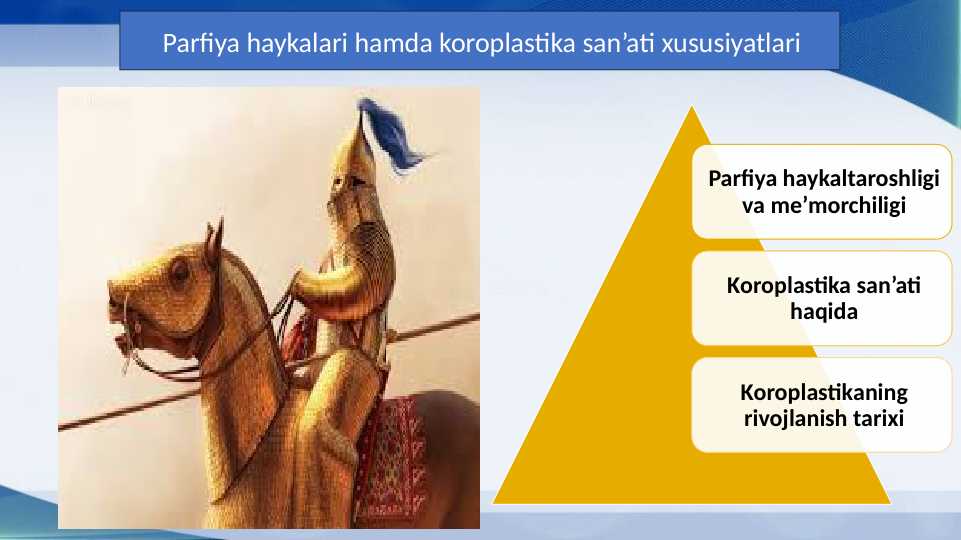 Parfiya haykalari hamda koroplastika san’ati xususiyatlari 20.pptx