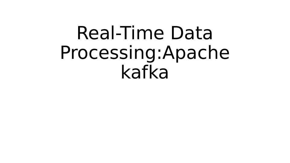 Real Time Data Processing Apache Kafka 8109