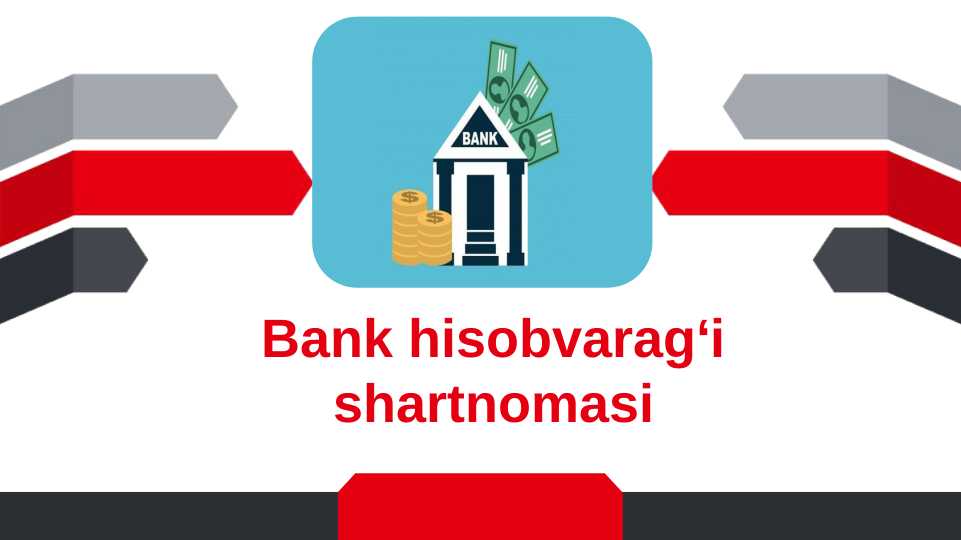 Bank hisobvaragʻi shartnomasi