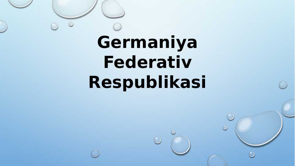 Germaniya Federativ Respublikasi
