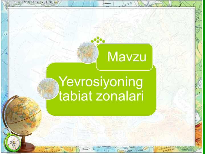 Yevrosiyoning tabiat zonalari