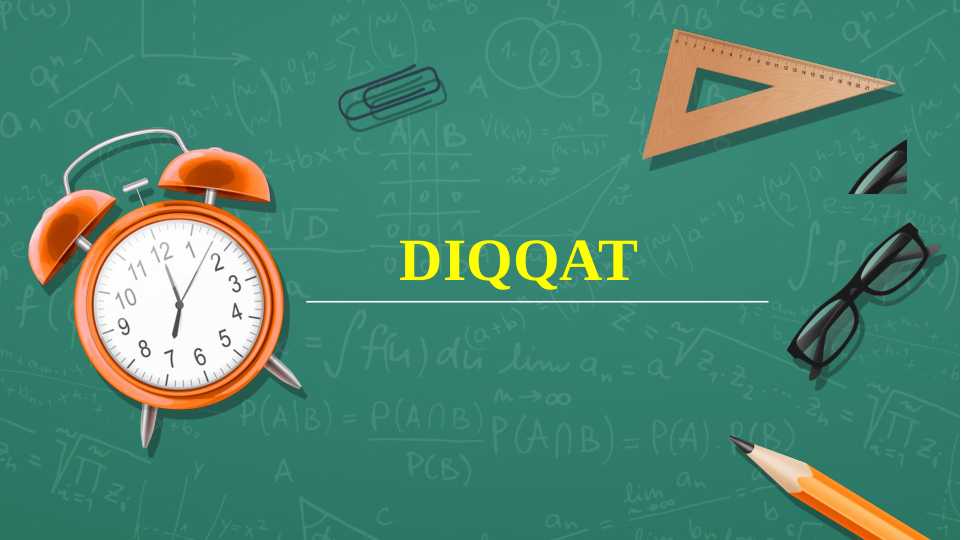 DIQQAT (taqdimot)