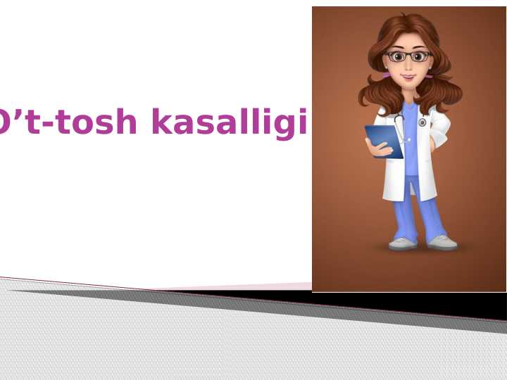 O’t-tosh kasalligi