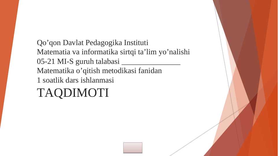 “Uchburchak, turlari , elementlari