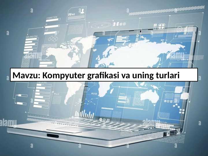 Kompyuter grafikasi va uning turlari