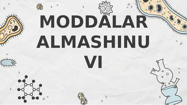 MODDALAR ALMASHINUVI