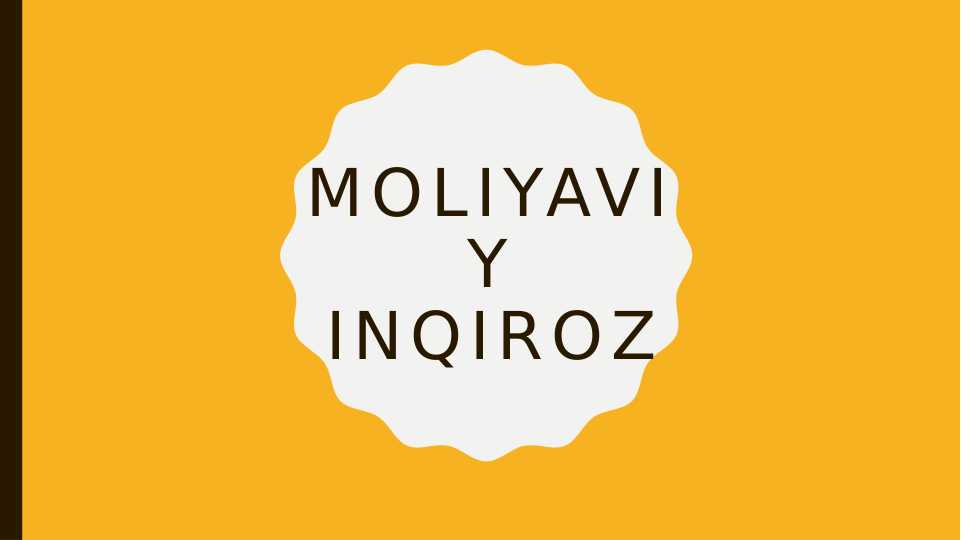 Moliyaviy inqiroz
