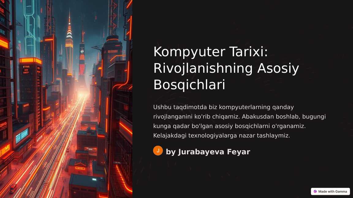 Kompyuter tarixi