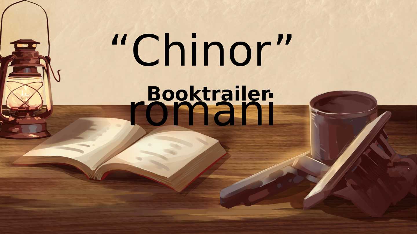 "chinor" romani booktrailer