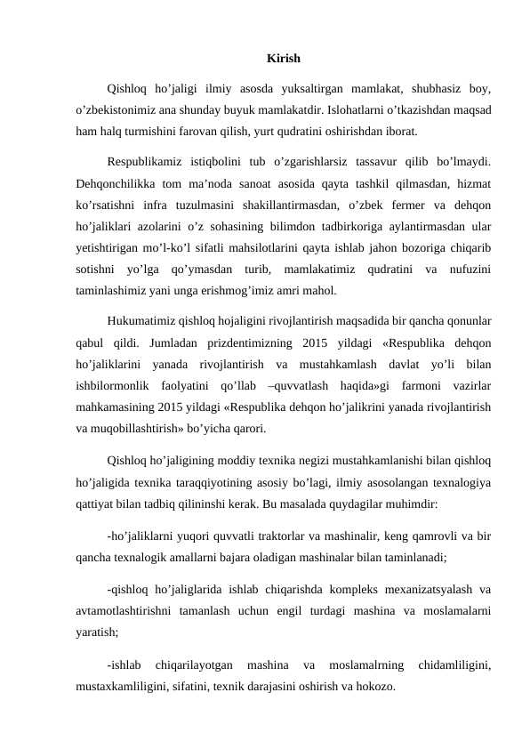 Kartoshka kovlagich mashinasini lavlagi va sabzi kovlashga moslashtirish