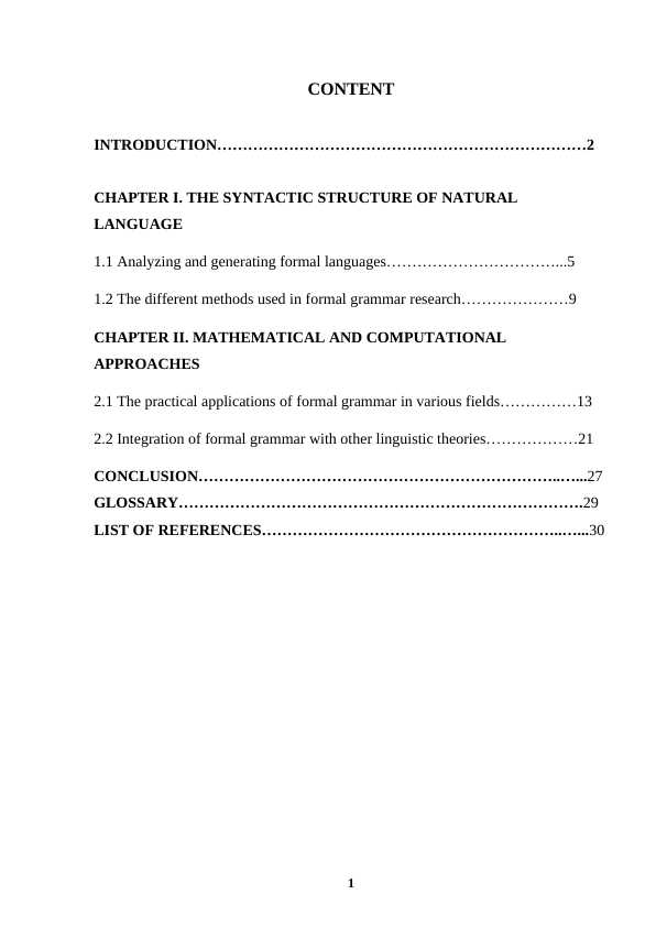 THE SYNTACTIC STRUCTURE OF NATURAL LANGUAGE