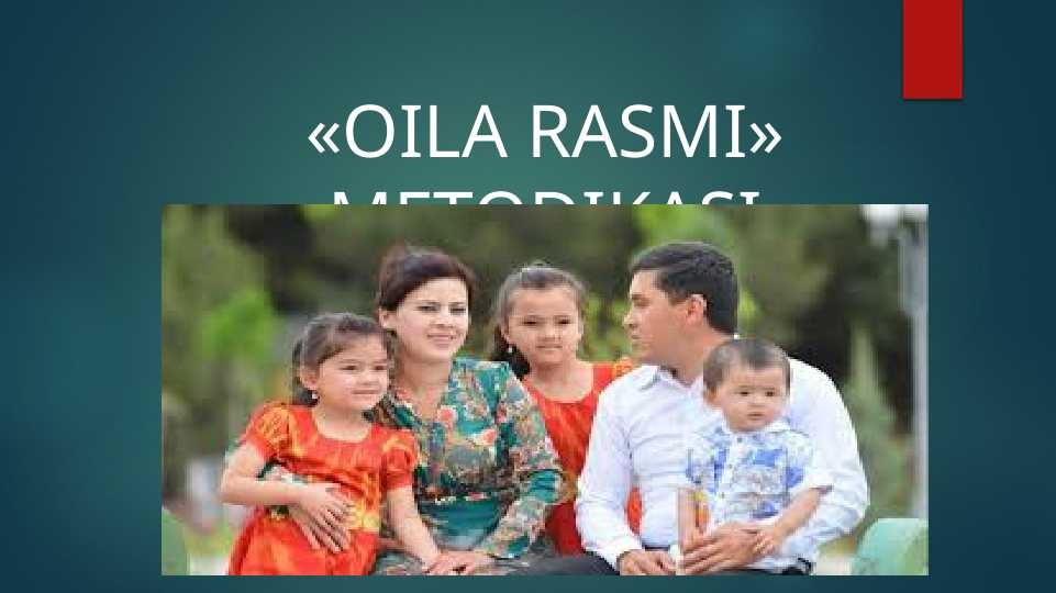 oila rasm metodikasi